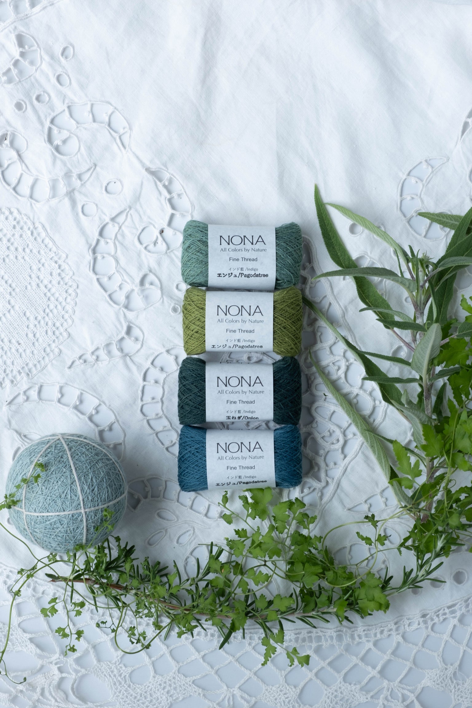 NONA GARDEN - NONA Fine Thread set (4 pcs)